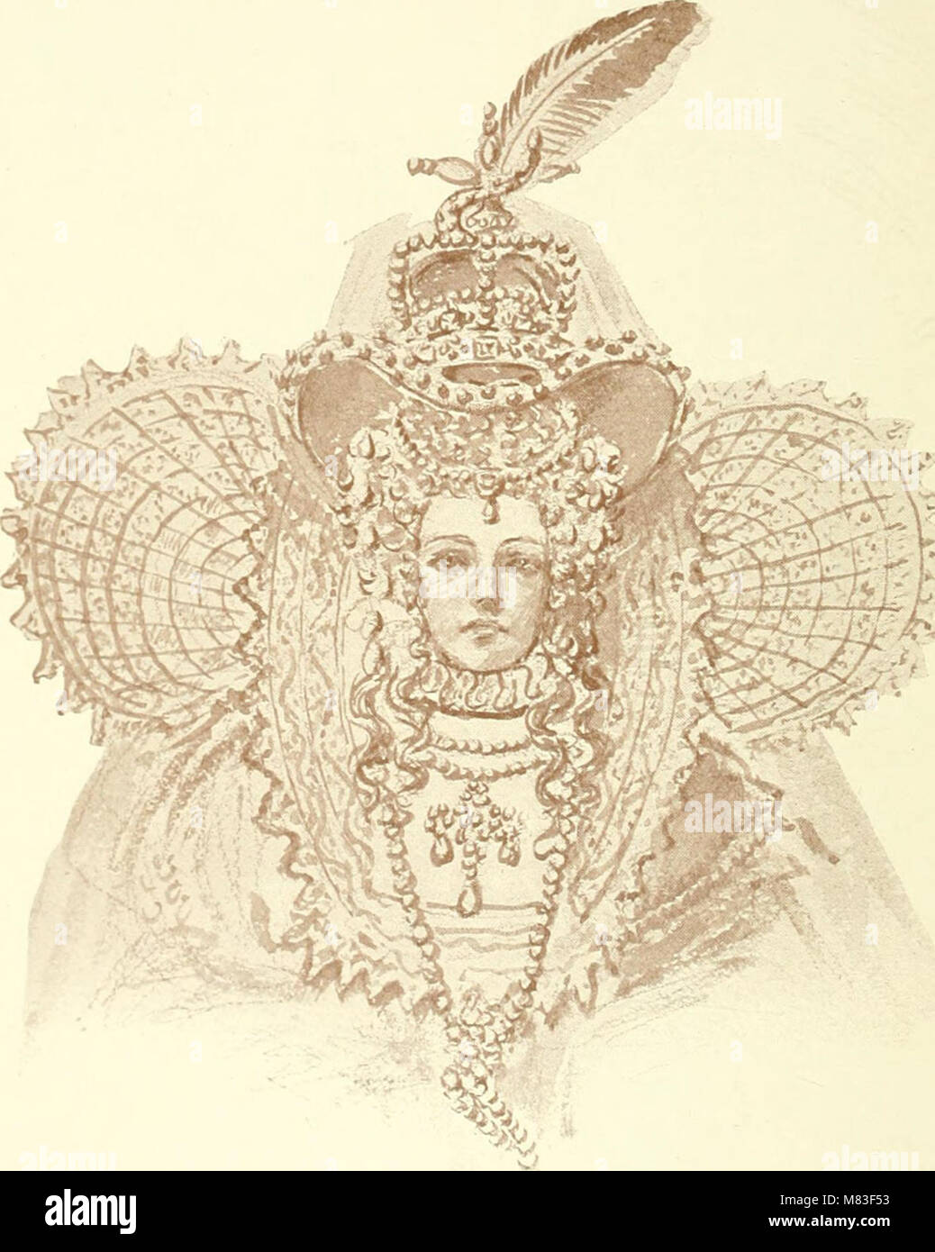 This 1906 work explores a range of costume designs, including fanciful ...