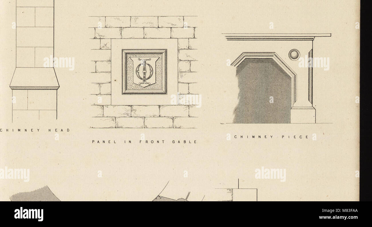 This 1870 book focuses on the architectural design of cottages, lodges ...