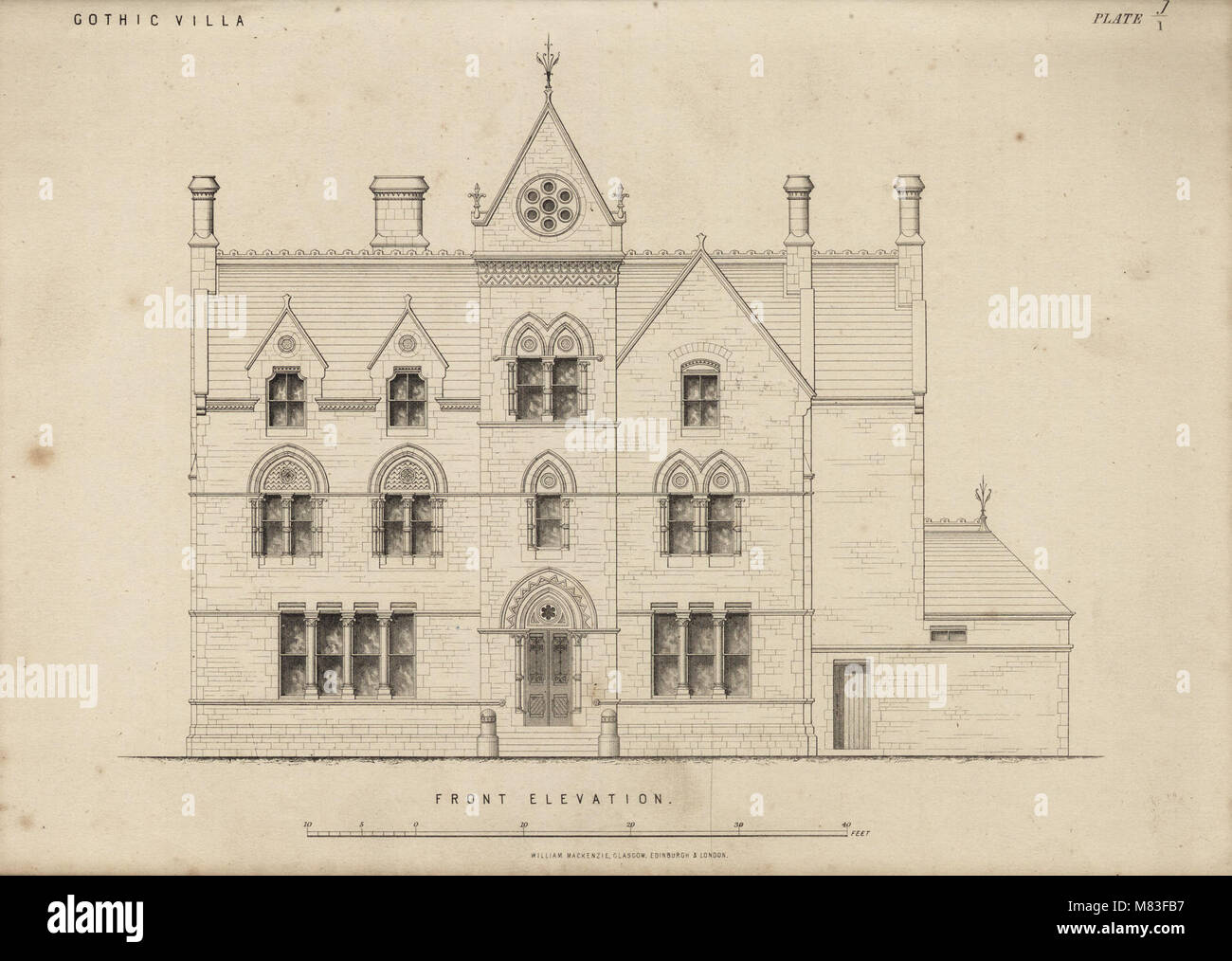 Design construction cottages layout hi-res stock photography and images ...
