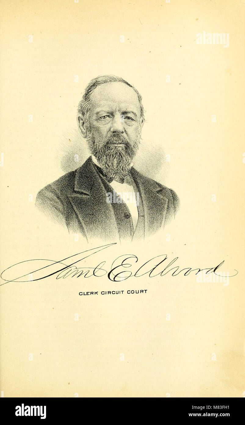 This 1882 historical and biographical account details the history ...