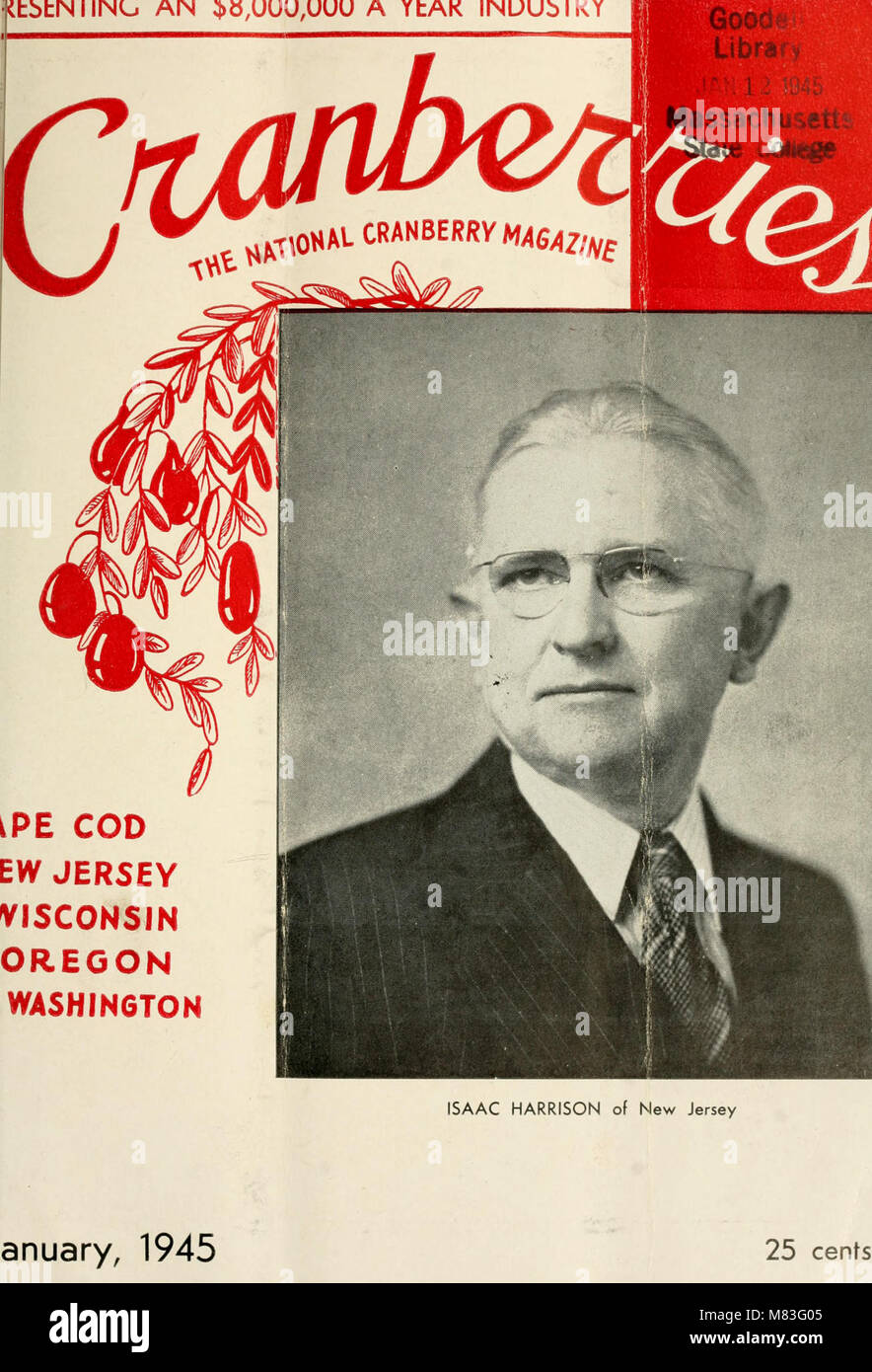 *The National Cranberry Magazine* (1943) provides insights into ...