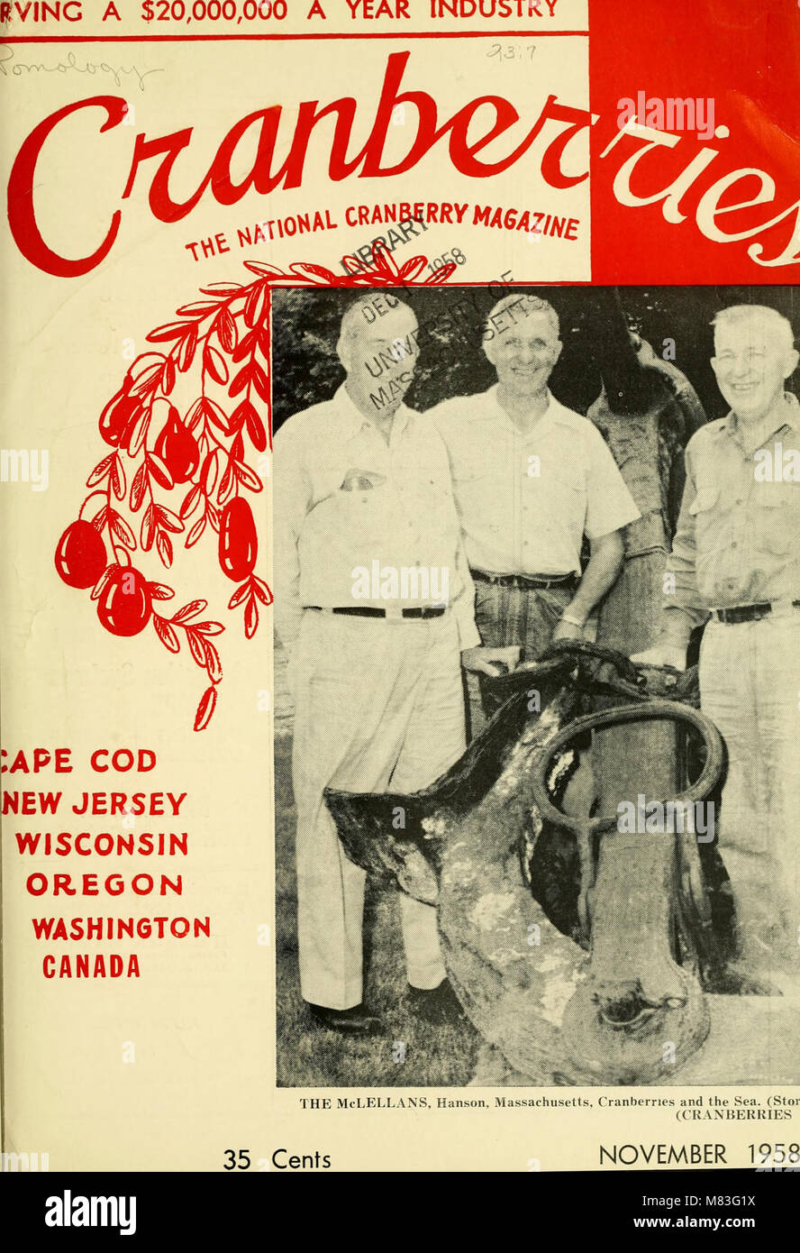 The National Cranberry Magazine (1958) offers an in-depth exploration ...
