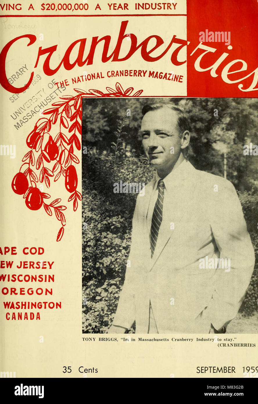 The 1958 issue of 'Cranberries; The National Cranberry Magazine ...