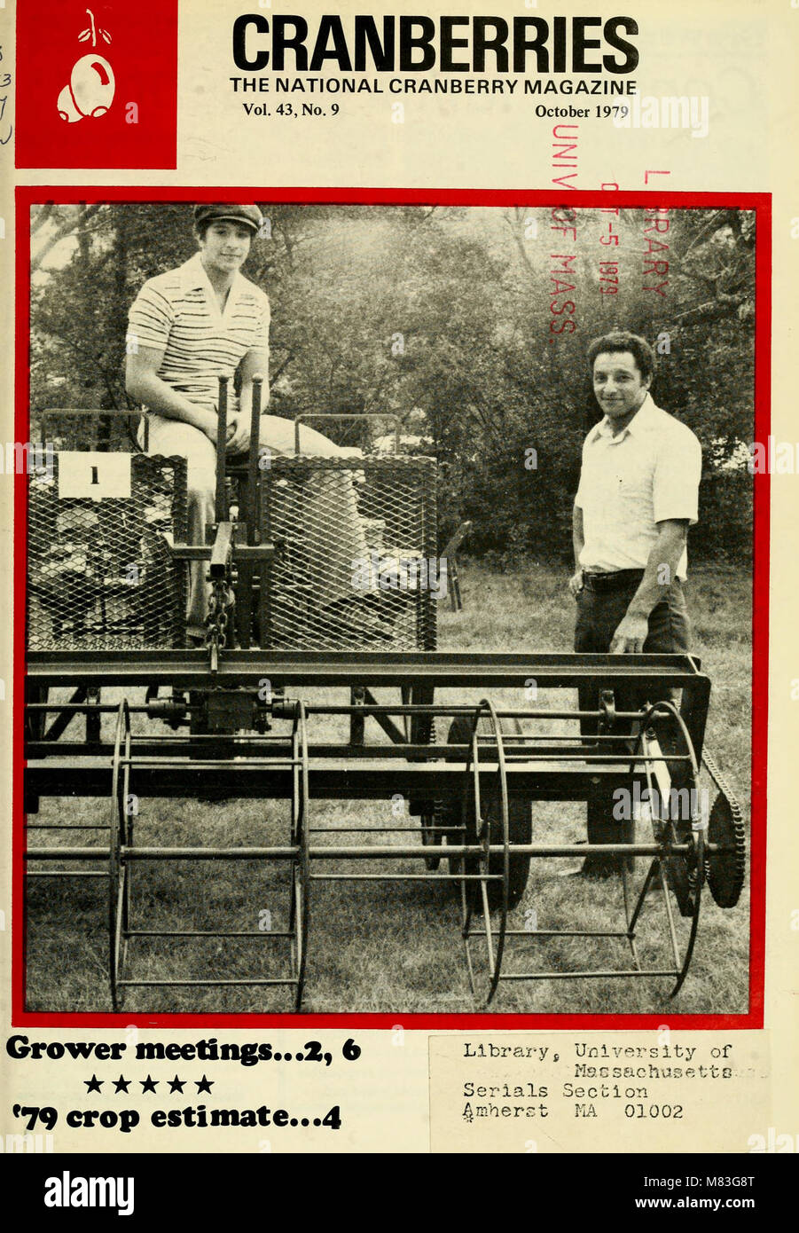 The 1978 edition of The National Cranberry Magazine focuses on the ...