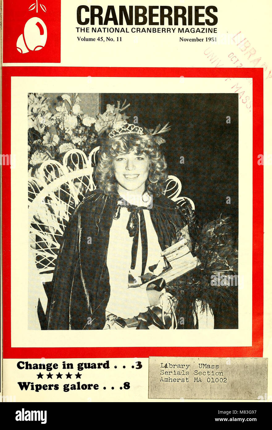 The 1980 edition of 'The National Cranberry Magazine' features articles ...