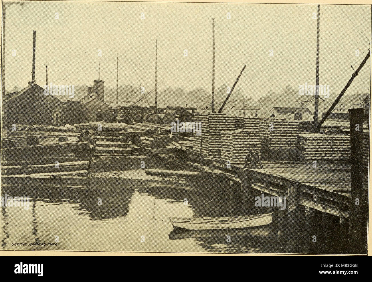 'Creosoted Timber' (1900) discusses the process and benefits of ...