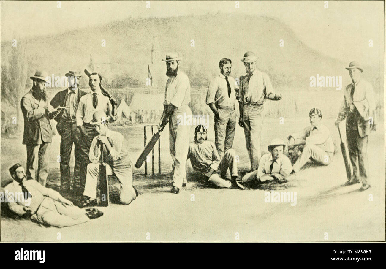 This historical record documents cricket events in Montreal during the ...