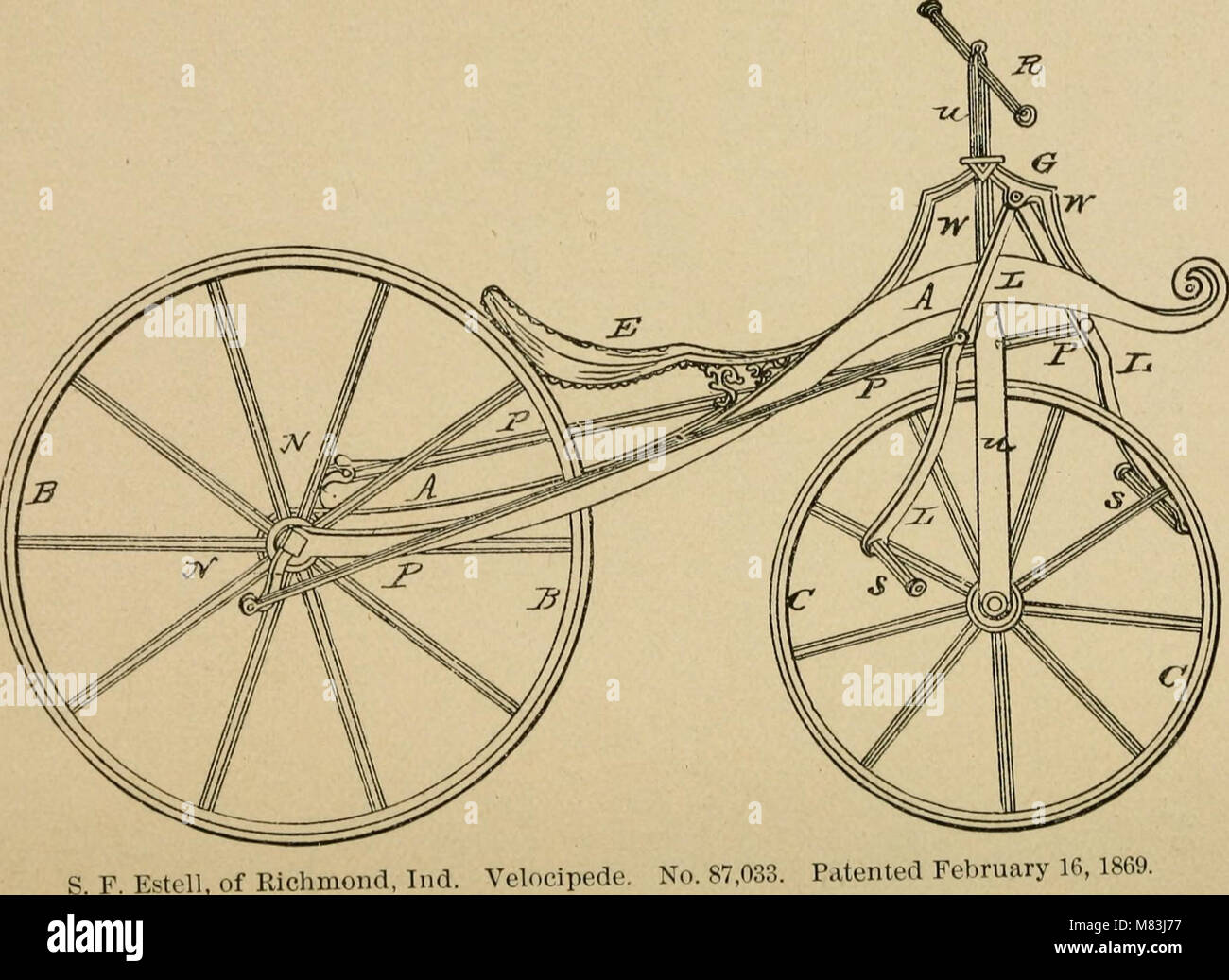 This 1889 work examines the development of bicycles, tricycles, and ...