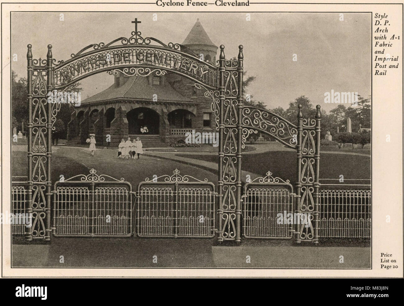 Cyclone ornamnetal fence gates catalog hi-res stock photography and ...