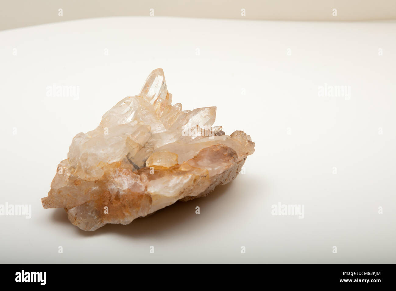 Specimen of rough quartz crystals for crystal healing, metaphysics and ...