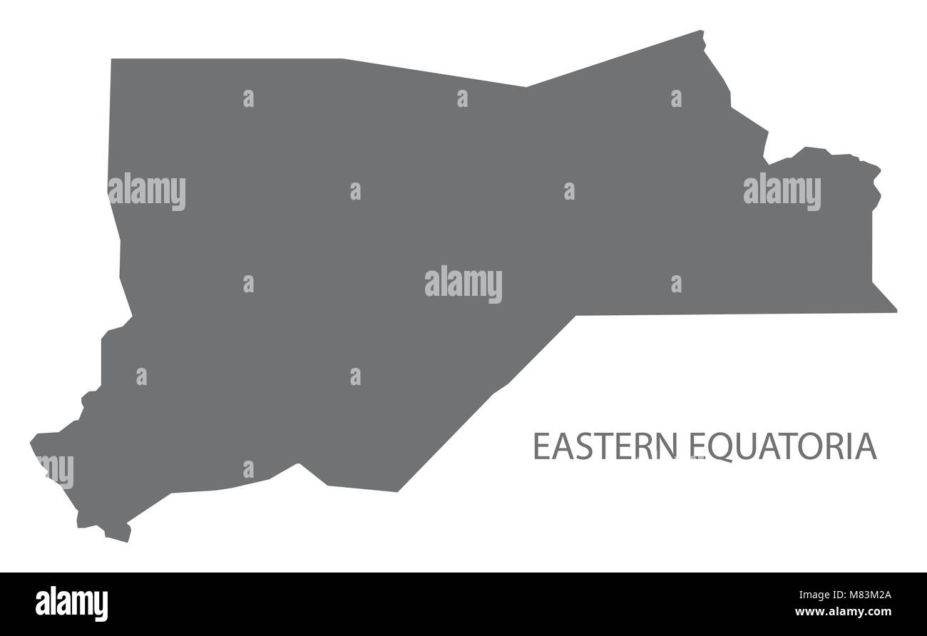 Equatoria map hi-res stock photography and images - Alamy