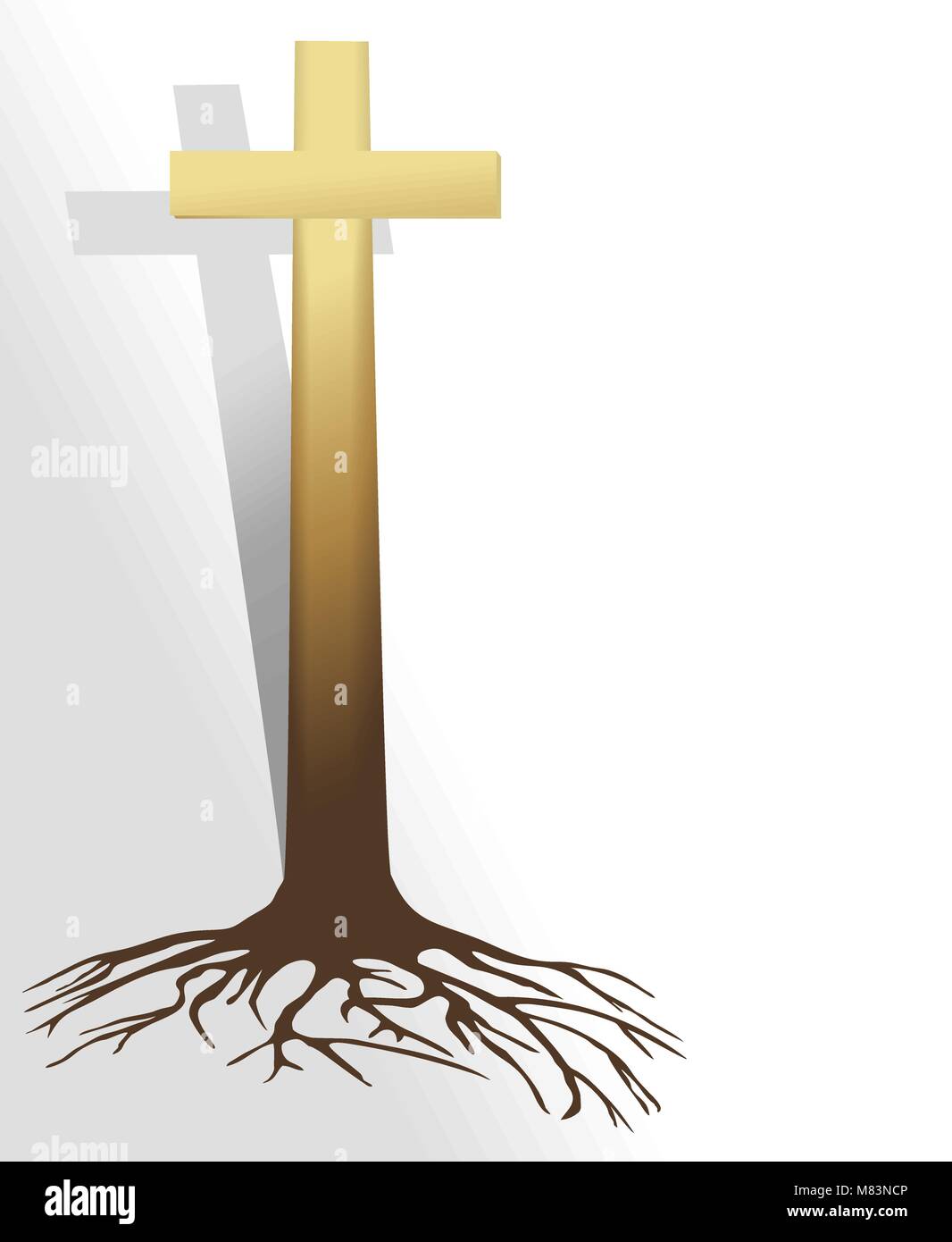 Abstract Christian cross religious symbol Stock Vector Image & Art - Alamy
