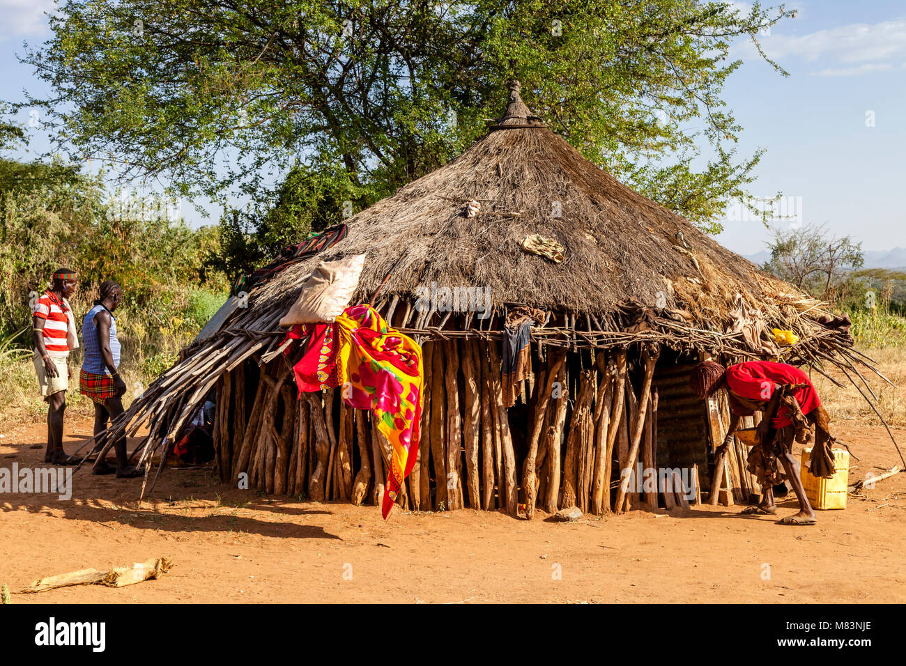 Thatched house south africa hi-res stock photography and images - Alamy