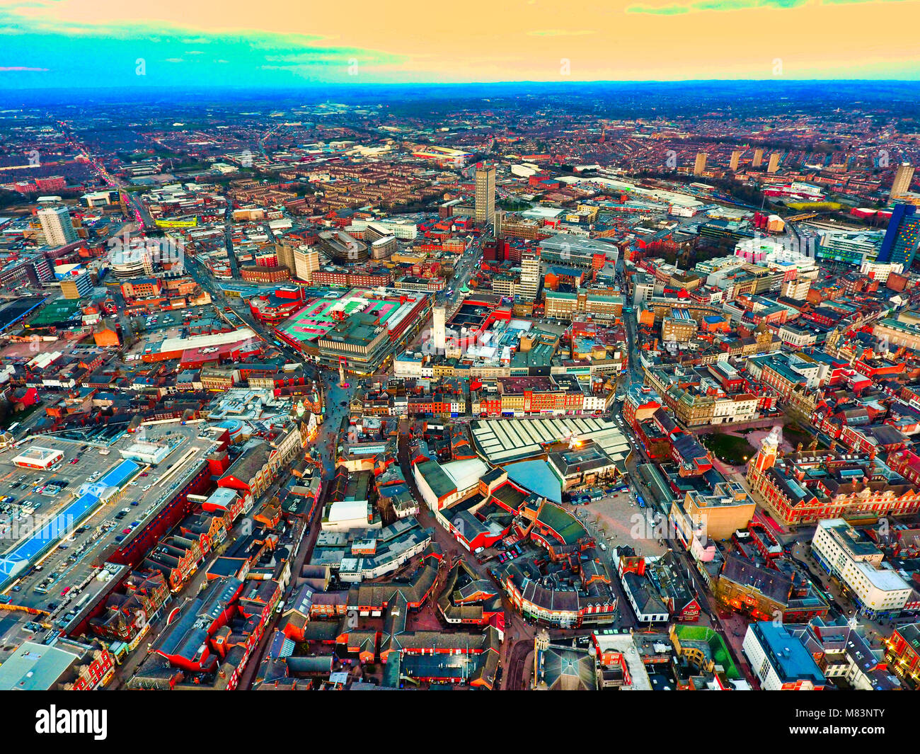 Leicester city center hi-res stock photography and images - Alamy