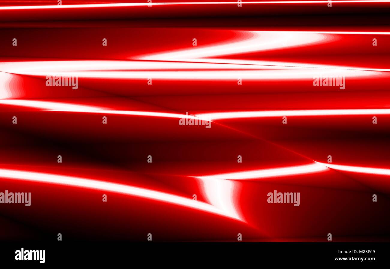 Technology rays abstract red light design Stock Photo - Alamy