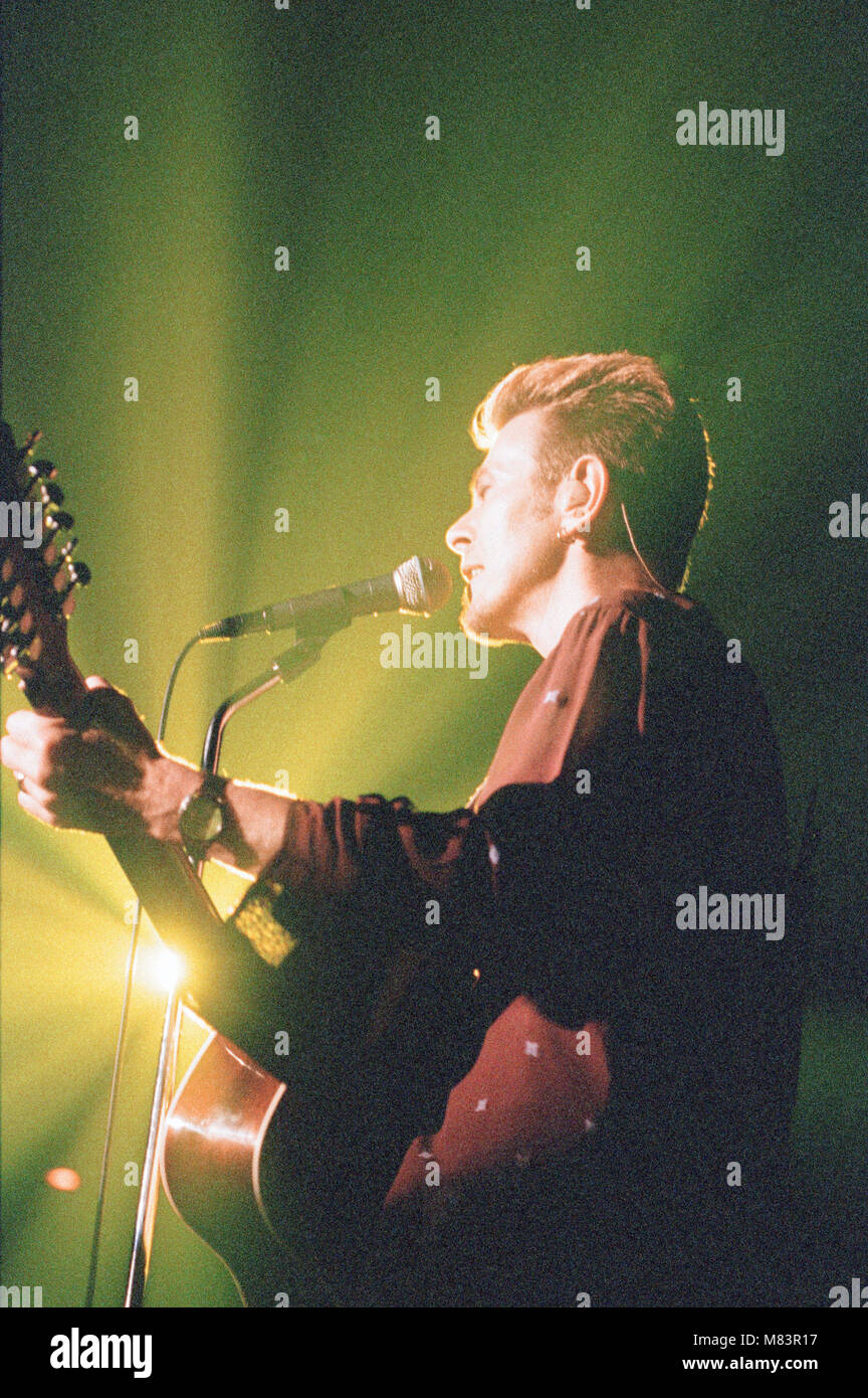 David Bowie in Concert, The Earthling World Tour, pictured at Rock City ...