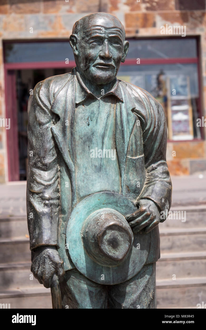 Statue to Cirilo Lopez Umpierrez Morro Jable Pajara Fuerteventura ...