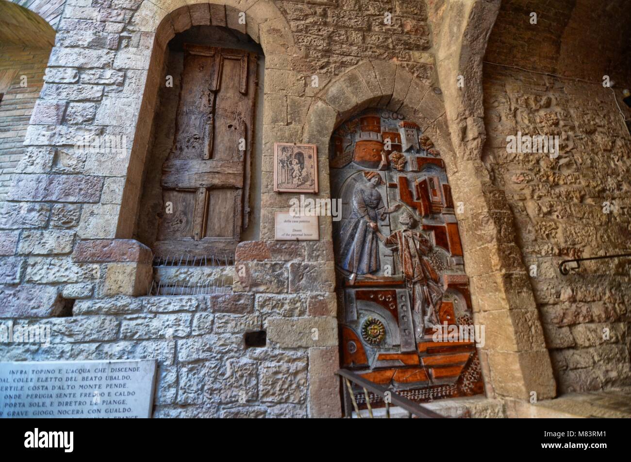 The house of St. Francis of Assisi where he grew up with his parents ...