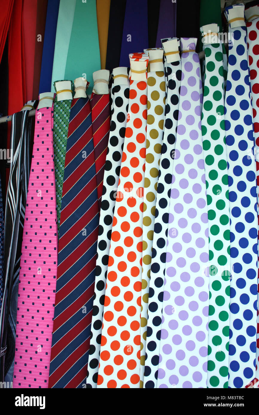 Hanging ties hi-res stock photography and images - Alamy