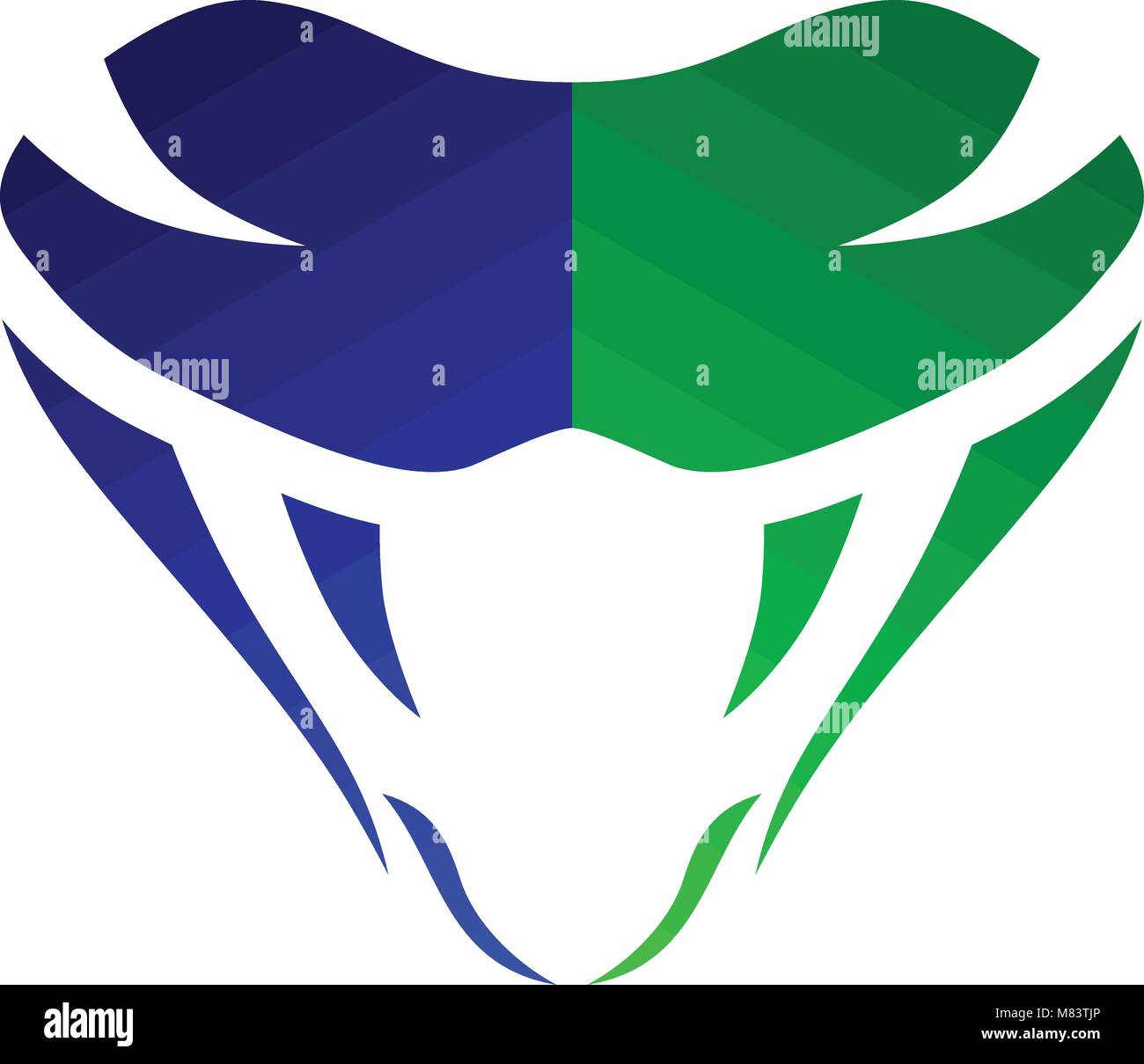 snake sign symbol icon logo logotype template vector Stock Vector Image ...