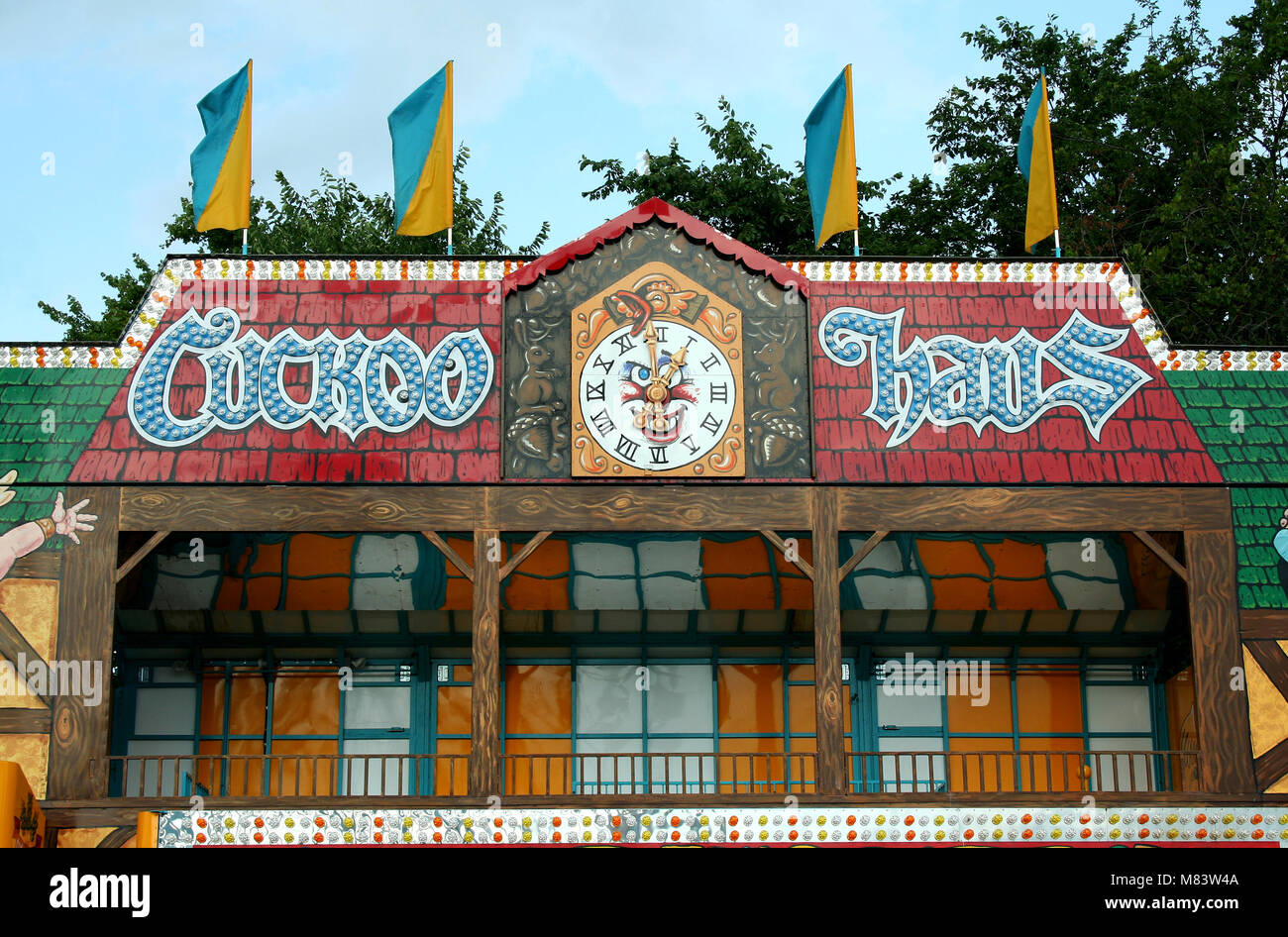 carnival fun house Stock Photo - Alamy