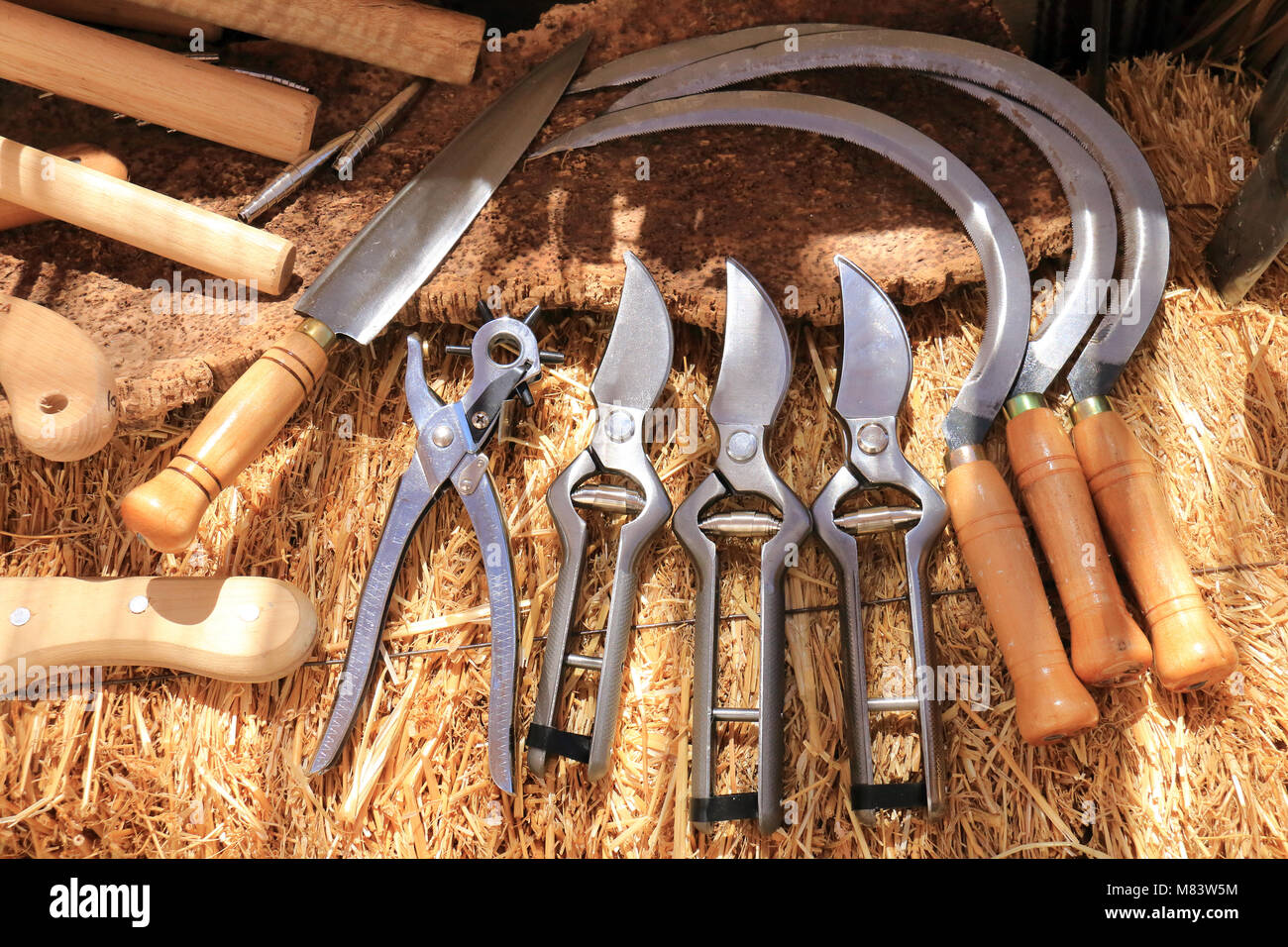 Implements tools farming hi-res stock photography and images - Alamy