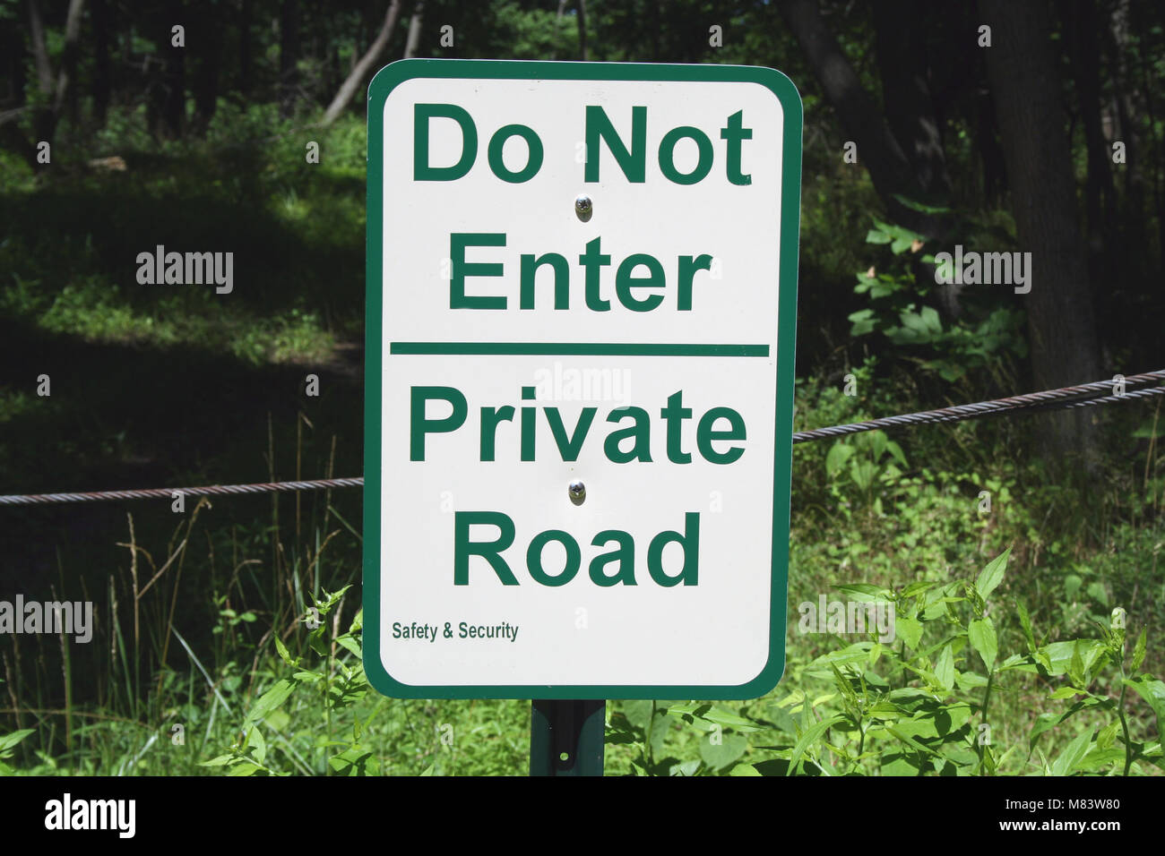 an image of a Do Not Enter Sign Stock Photo - Alamy
