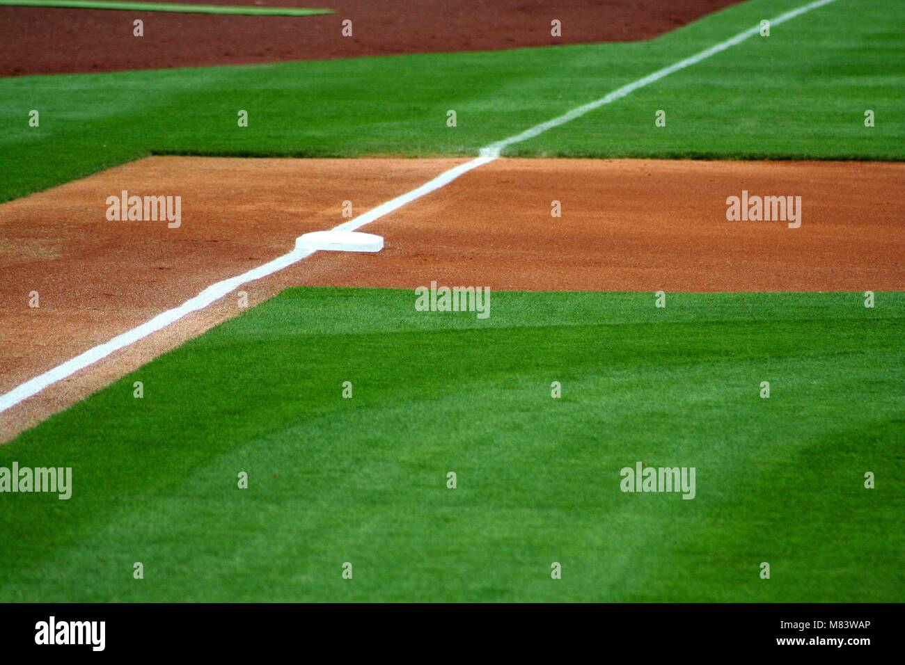 an image of third base Stock Photo - Alamy