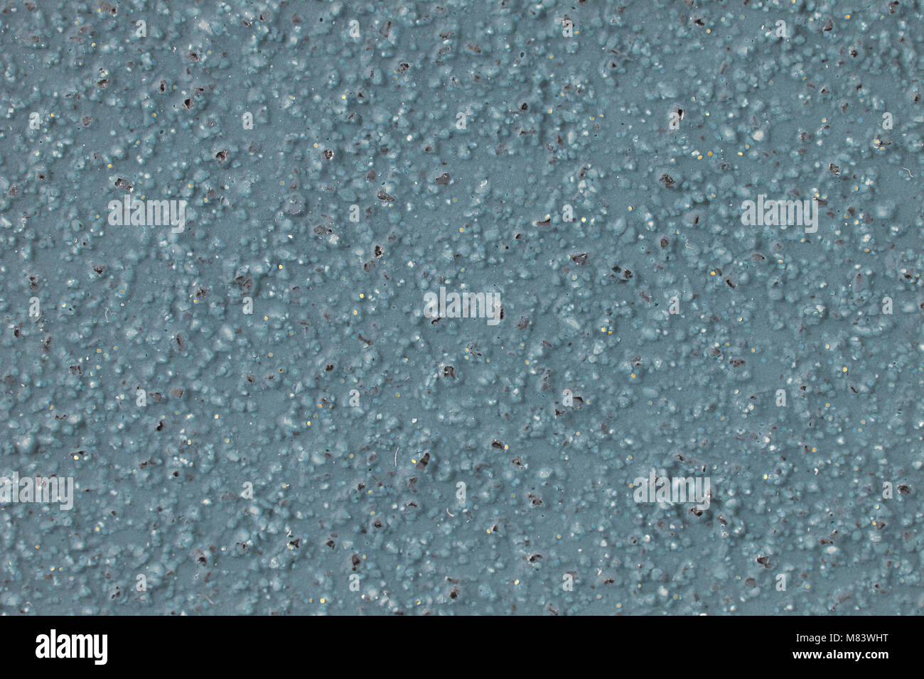 Blue rough texture paint sample Stock Photo - Alamy