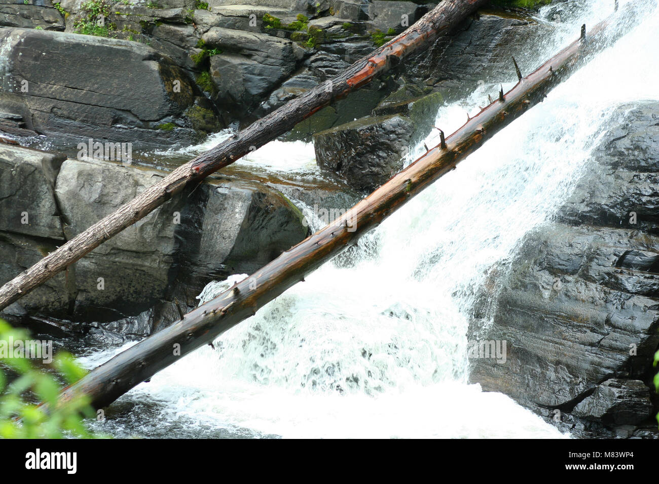 an image of Resica Falls Stock Photo - Alamy