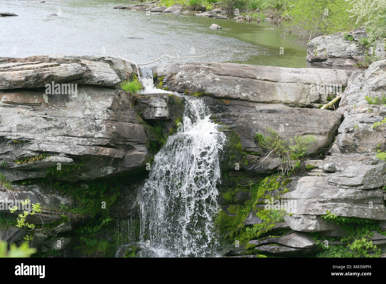an image of Resica Falls Stock Photo - Alamy