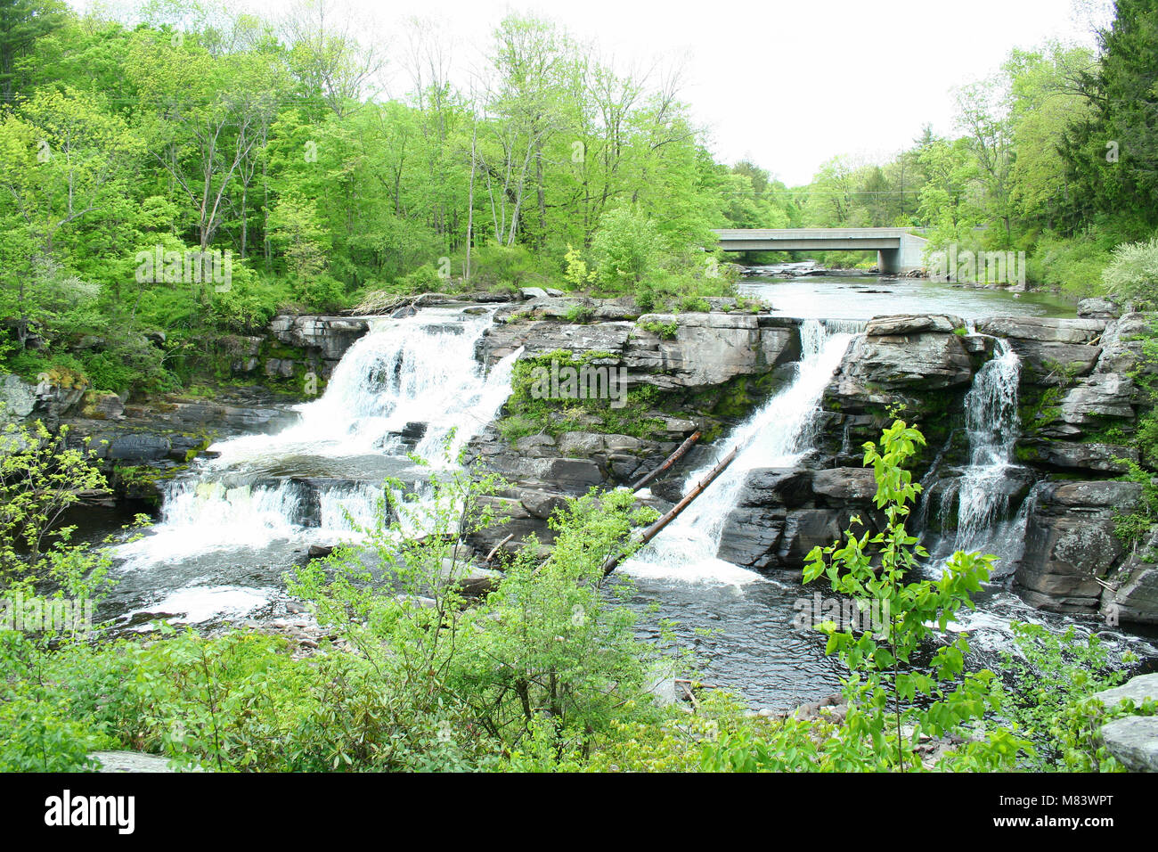 an image of Resica Falls Stock Photo - Alamy