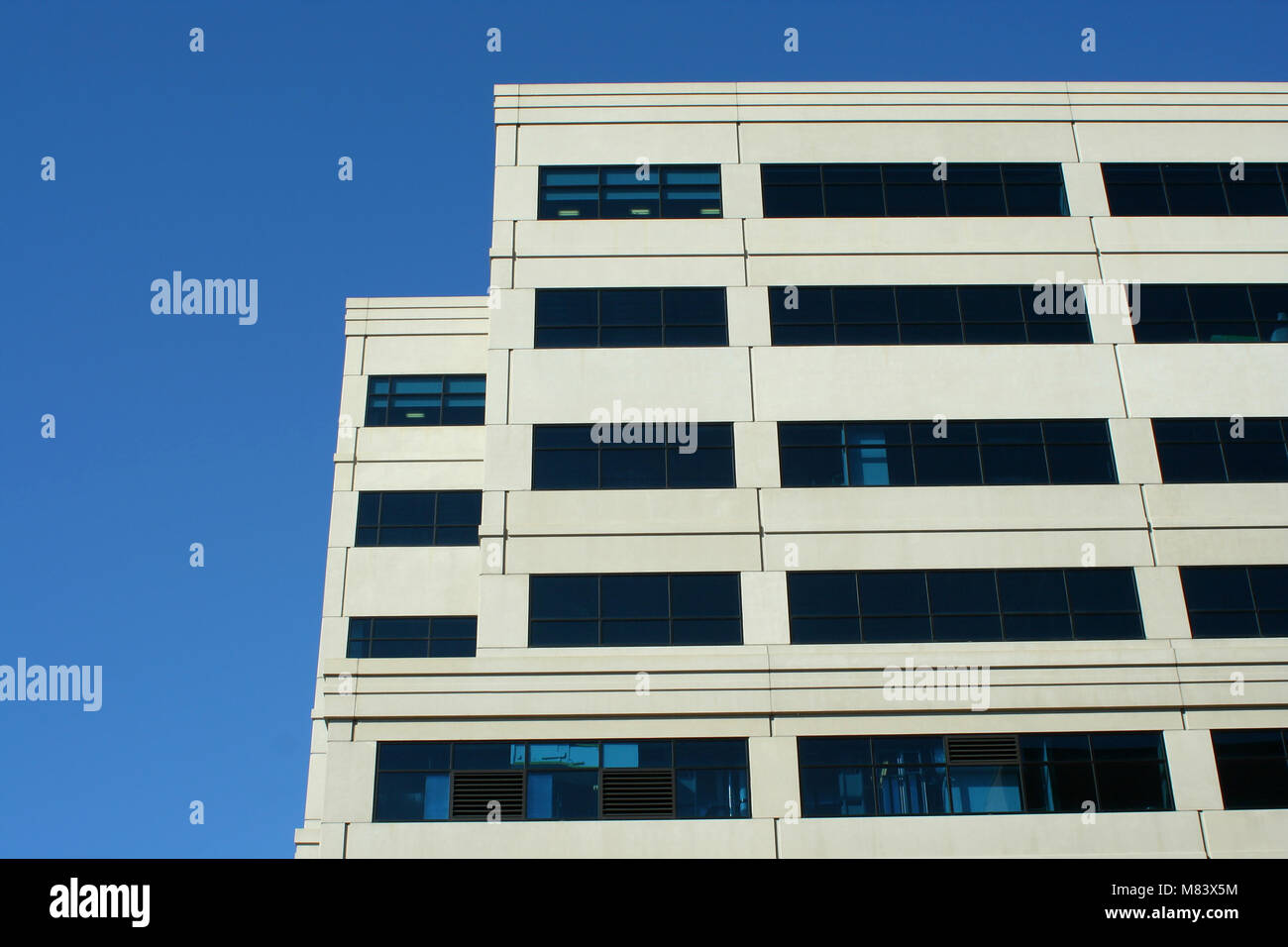 A office building exterior view Stock Photo - Alamy