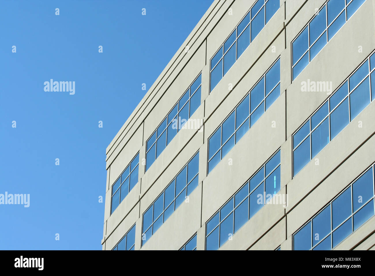 A office building exterior view Stock Photo - Alamy