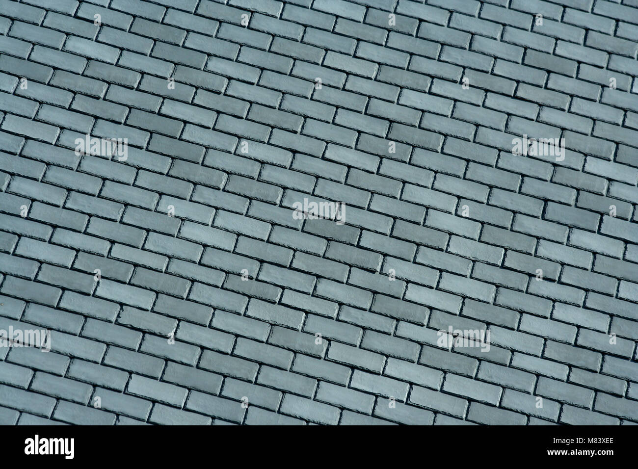 A Slate roof shingles background Stock Photo - Alamy