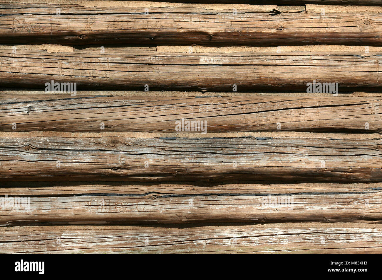 A Log cabin background image Stock Photo - Alamy