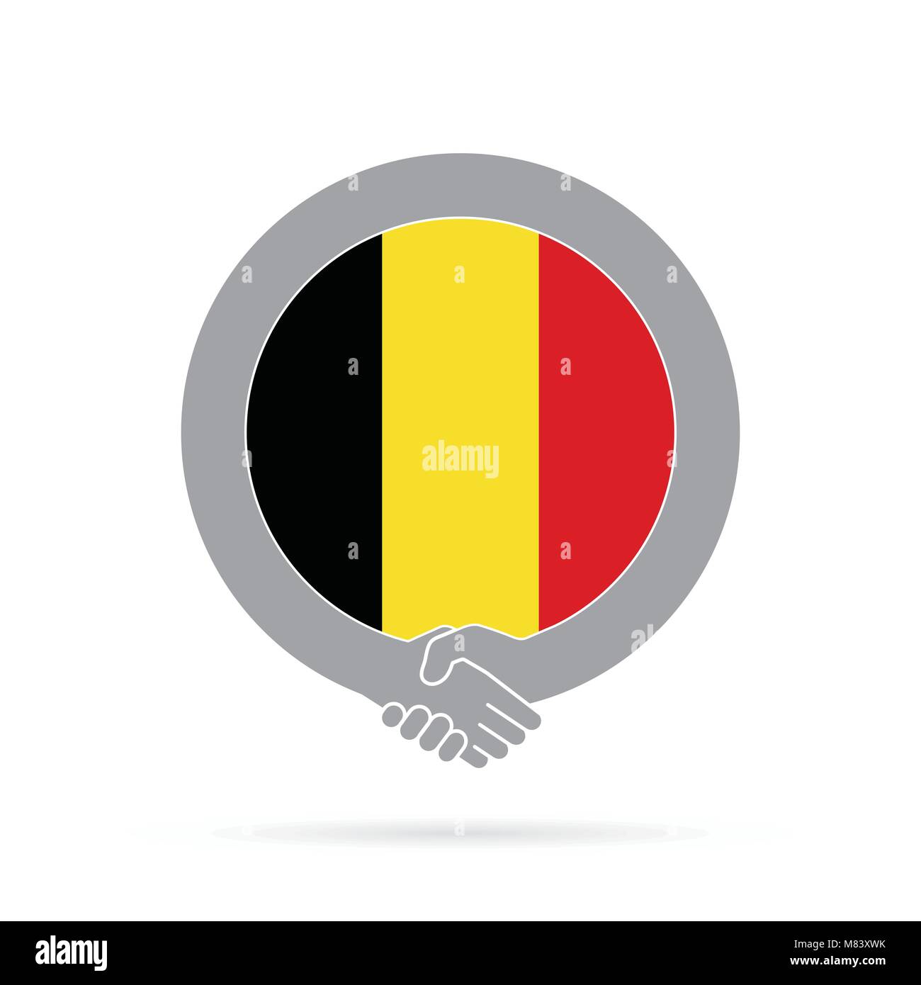 Welcome to germany Cut Out Stock Images & Pictures - Alamy