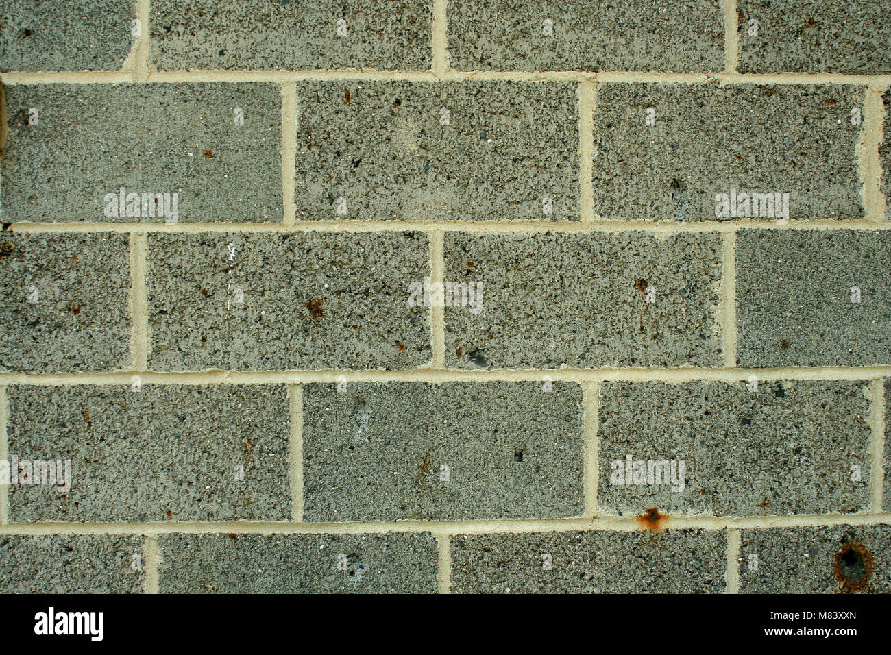 A Concrete block wall background Stock Photo - Alamy