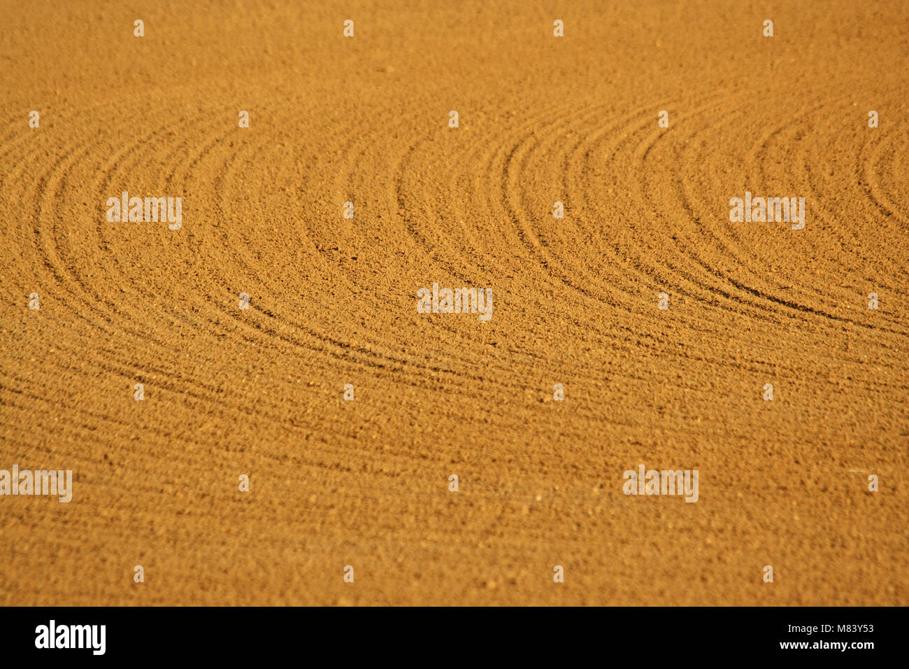 A Baseball infield sandy background texture Stock Photo - Alamy