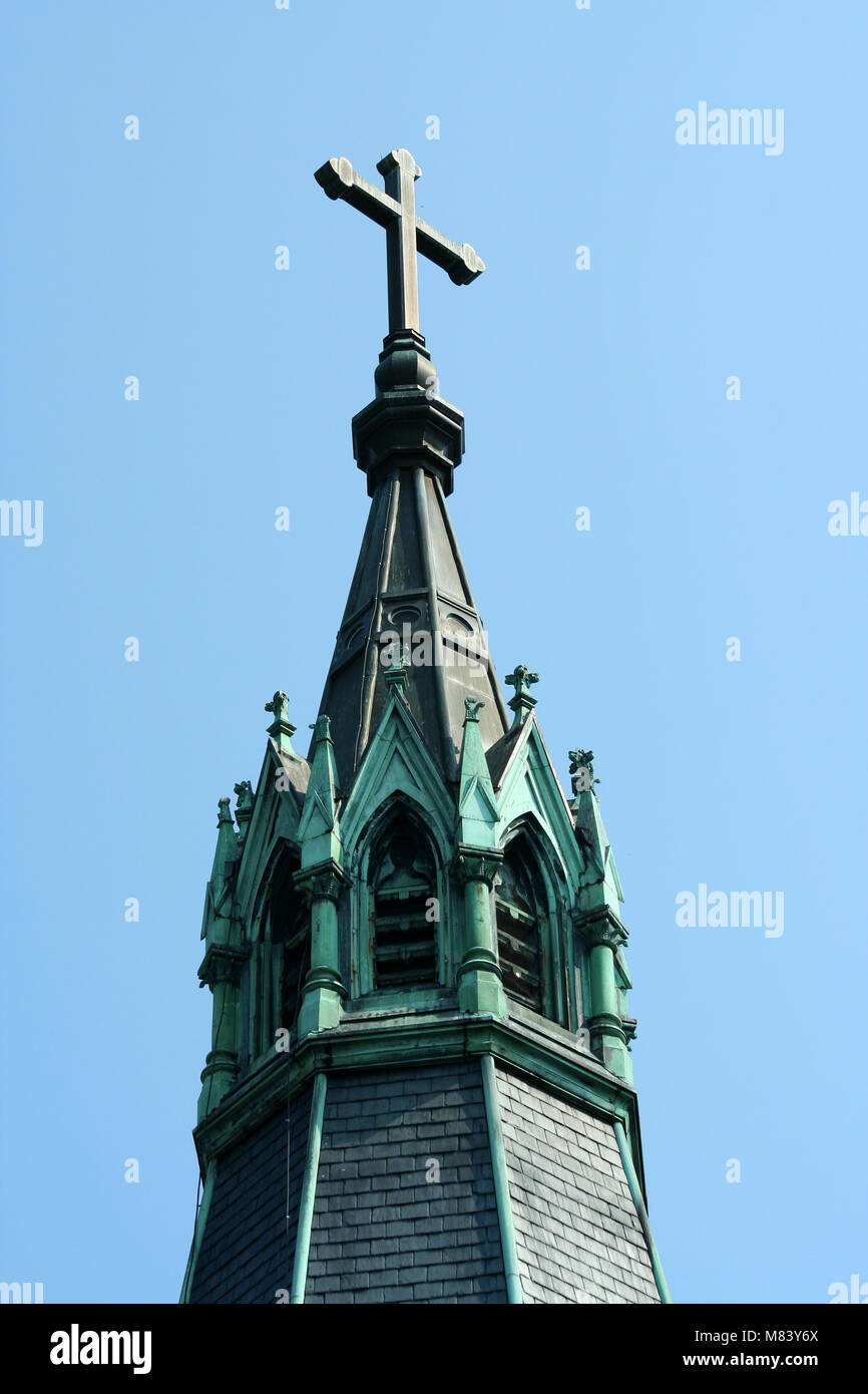 Old church steeple hi-res stock photography and images - Alamy