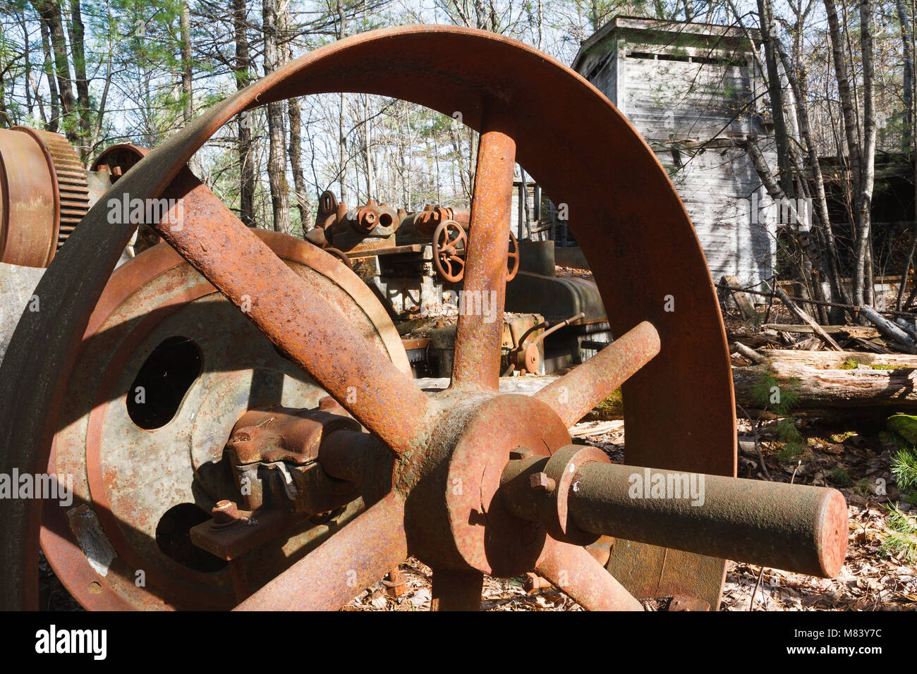 New hampshire usa granite quarry hi-res stock photography and images ...