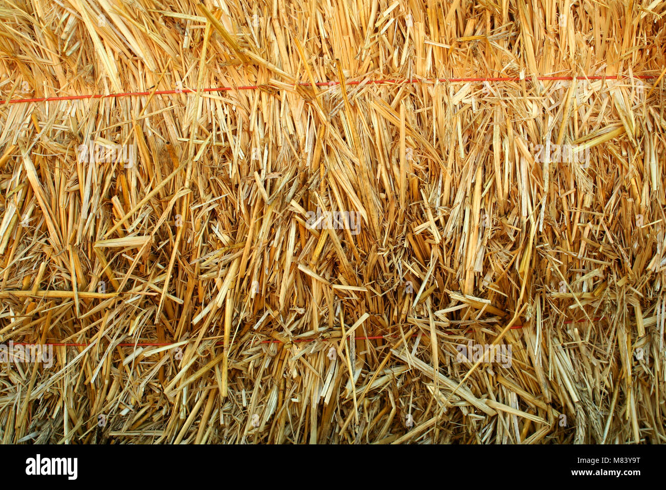 A Hay bale background Stock Photo - Alamy