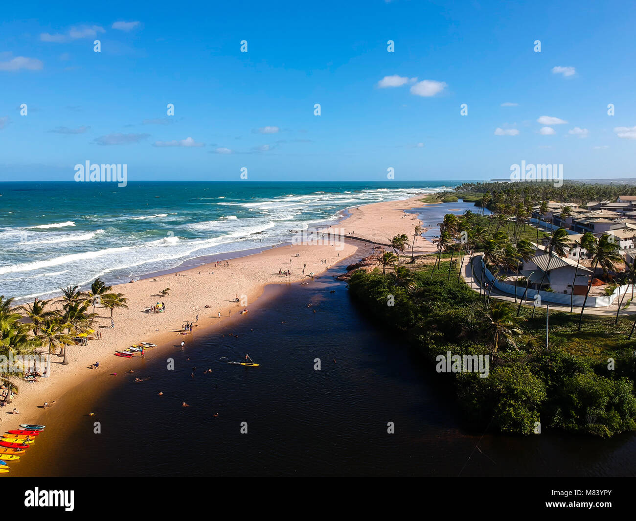 View imbassai beach bahia brazil hi-res stock photography and images ...