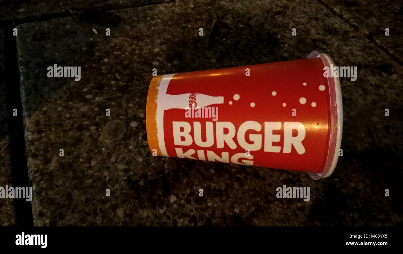 Burger King Cup Stock Photo - Alamy