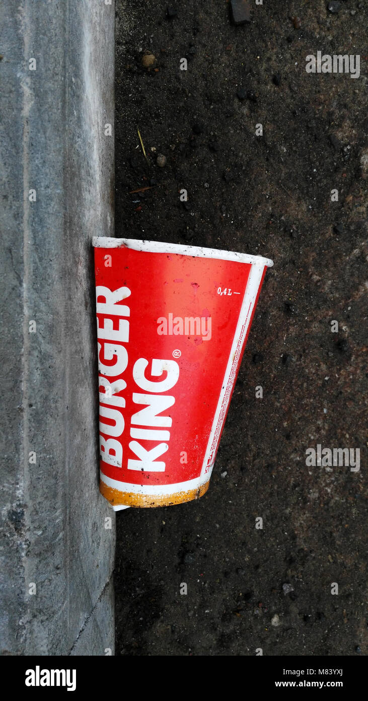 Burger King Cup Stock Photo - Alamy