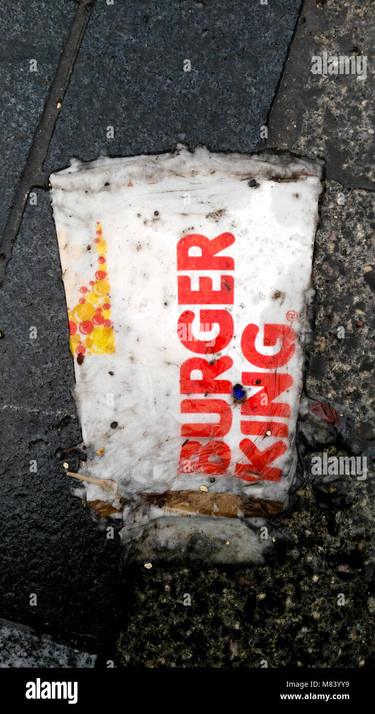 Burger King Cup Stock Photo - Alamy