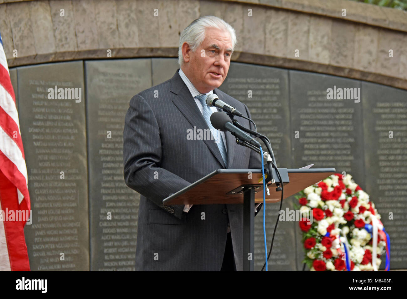 Secretary Tillerson Delivers Remarks at Wreath-Laying Ceremony at the ...