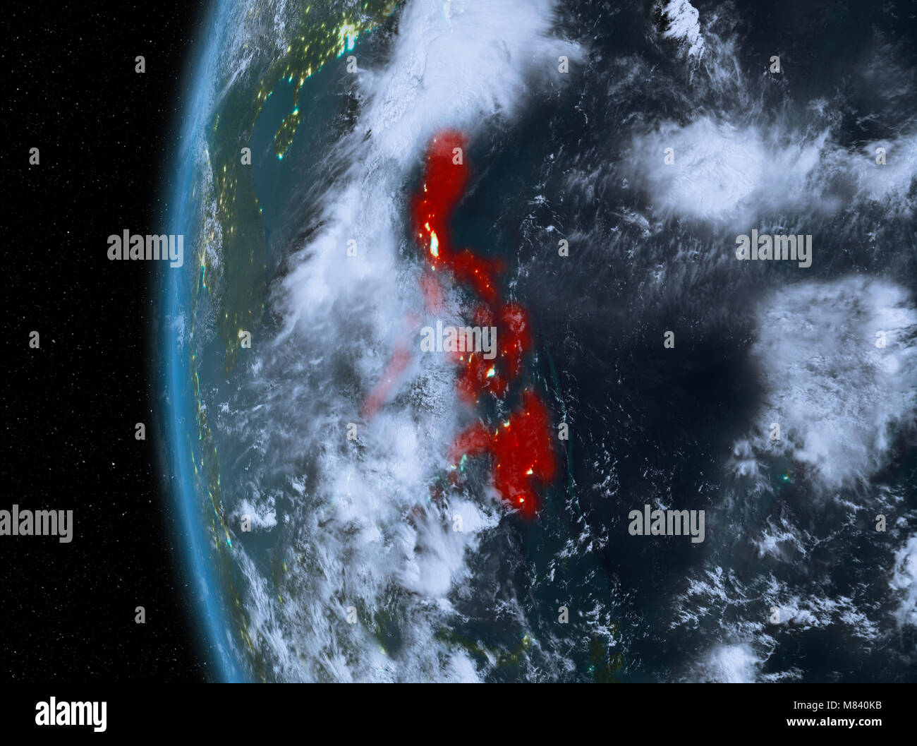 Map of philippines hi-res stock photography and images - Alamy