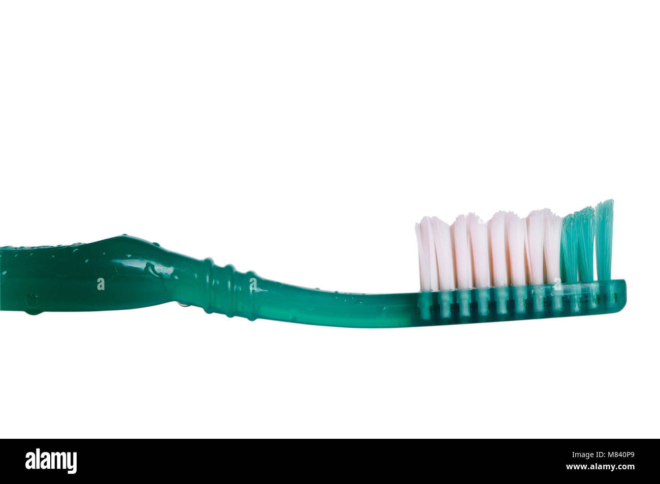 Toothbrush in drops water hi-res stock photography and images - Alamy