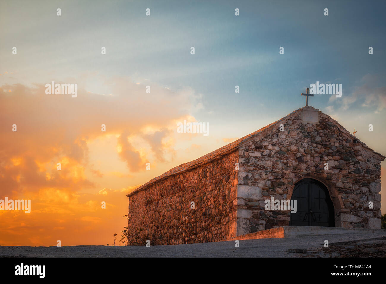 Anavyssos, Attica, Greece: The church of Agios Nikolaos is located in ...